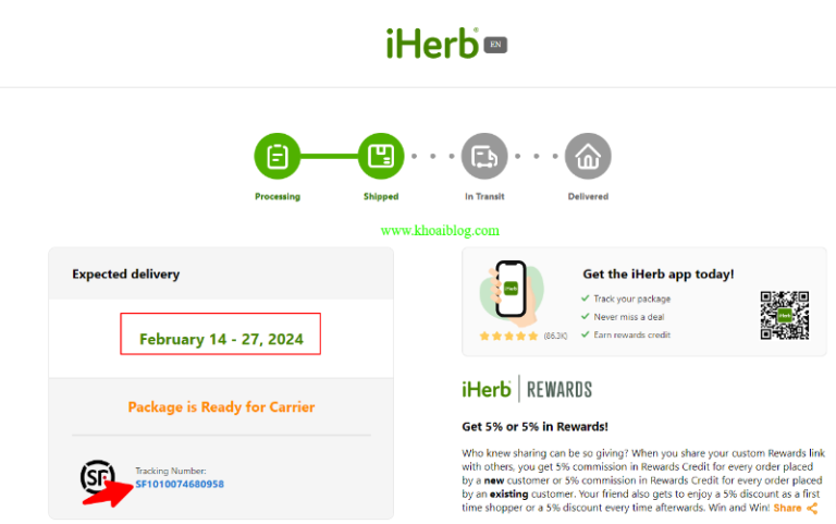 Hướng dẫn cách mua hàng iHerb mới nhất năm 2024 - Khoai Blog